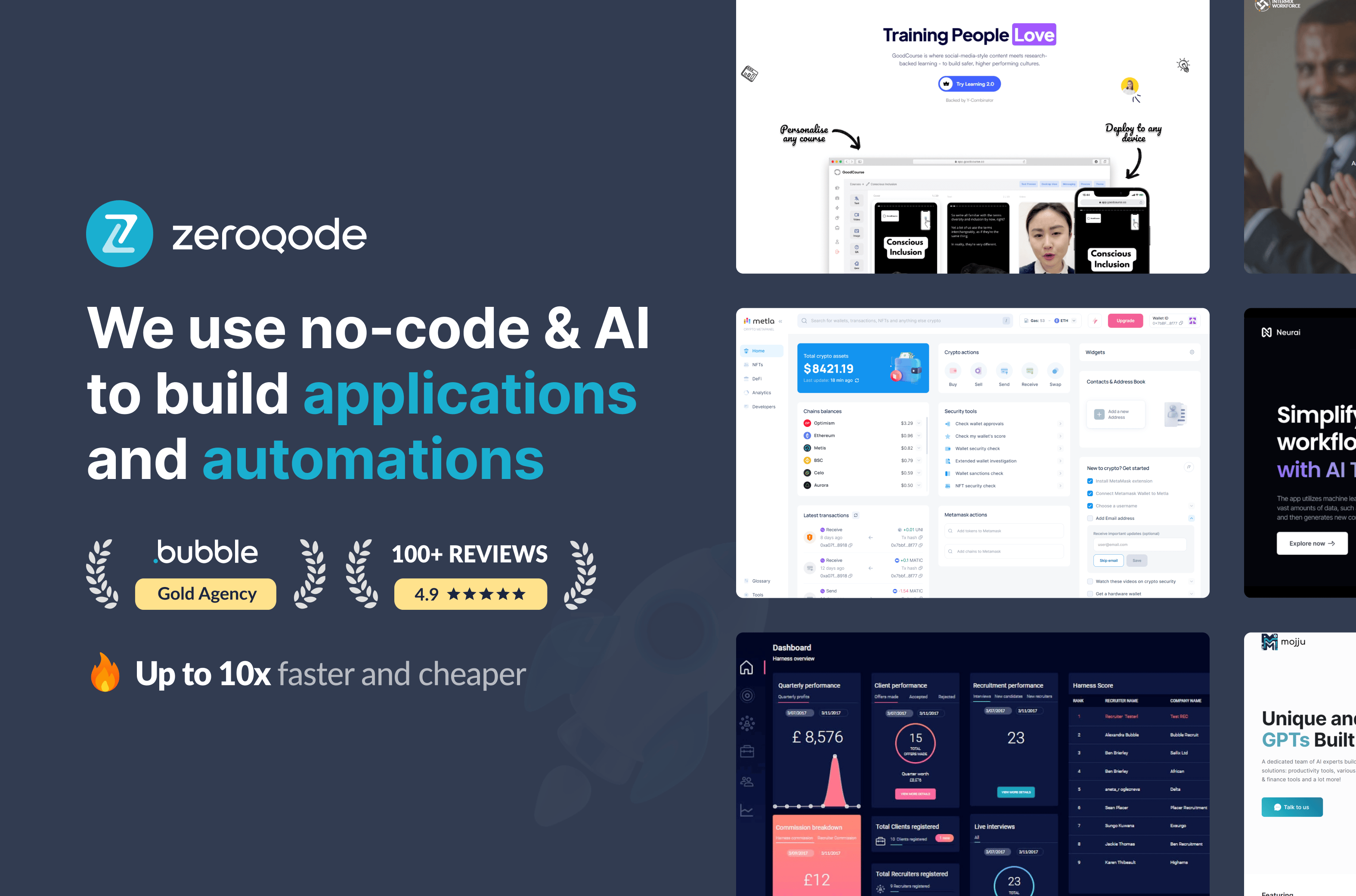Zeroqode Building Apps And Business Automations With No Code Ai